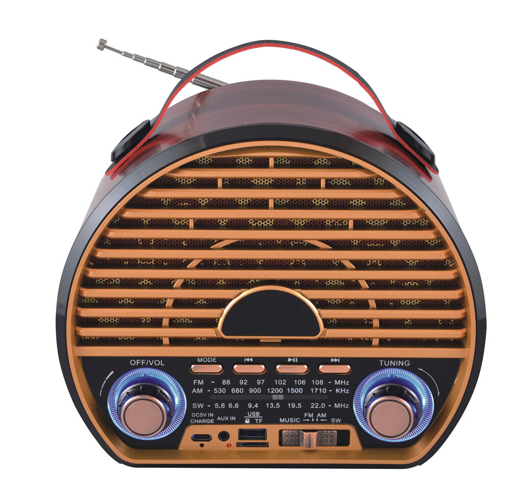 Buy Wholesale China Rechargeable Retro Radio Built-in Speaker Wireless ...