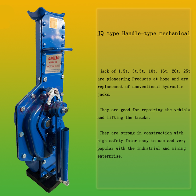 1.5 T - 25 T Kawasaki Jack Jq Rack And Pinion Jack Replacement Of Conventional Hydraulic Jacks ...
