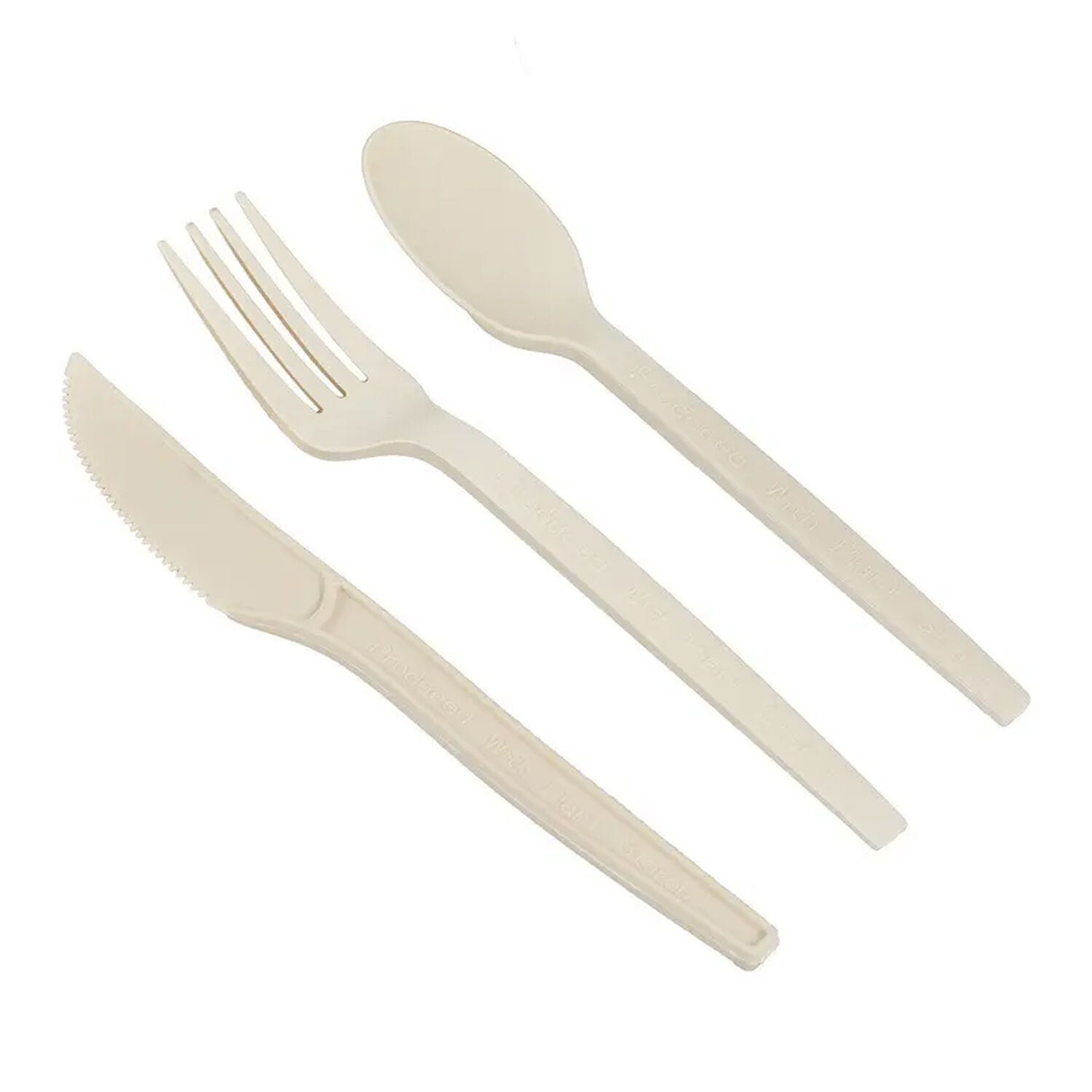 Hot Sale Disposable Corn Starch Cutlery Set Plastic Spoon Disposable ...