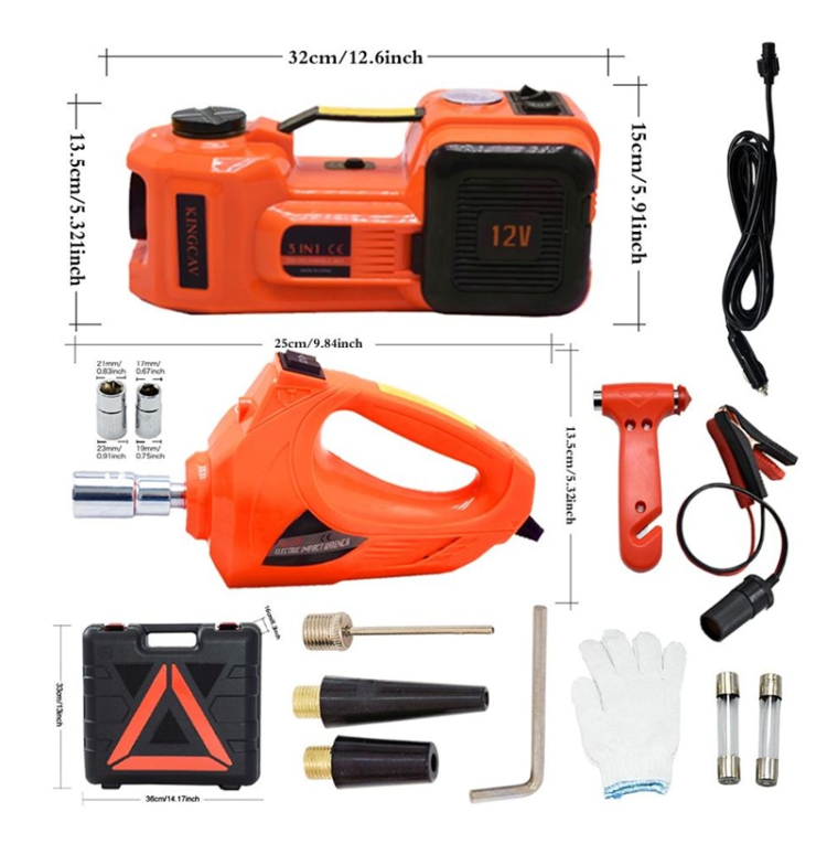Electric Car Jack 5 Ton Hydraulic Bottle Jacks 12v Car Electric ...
