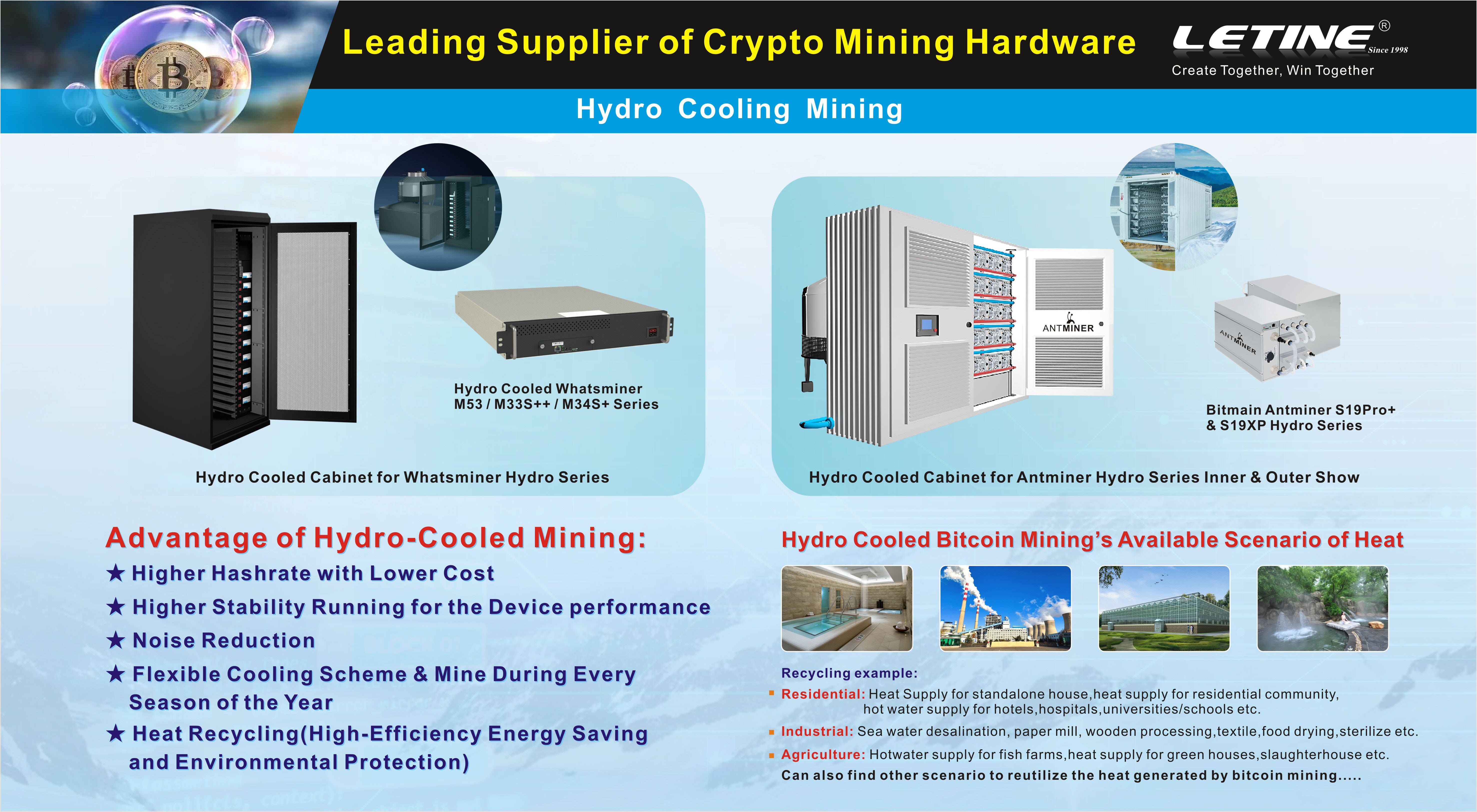 Buy Wholesale China Bitcoin Asic Miner Antminer S19k Pro 120th/s ...