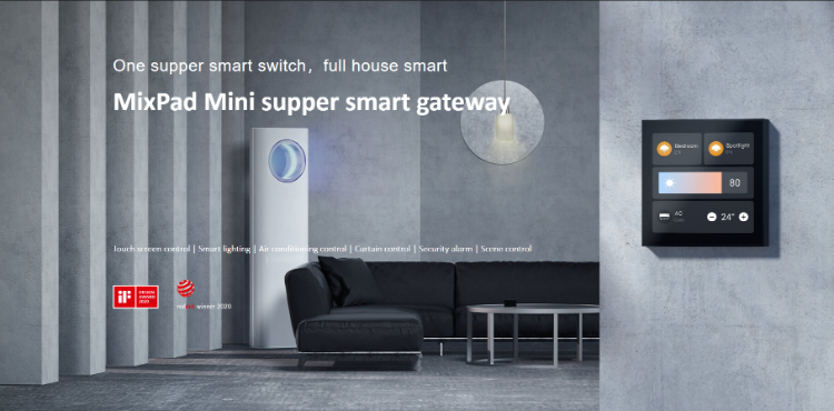 Orvibo Mixpad Mini Supper Smart Gateway Hub Full House Lighting One-key ...