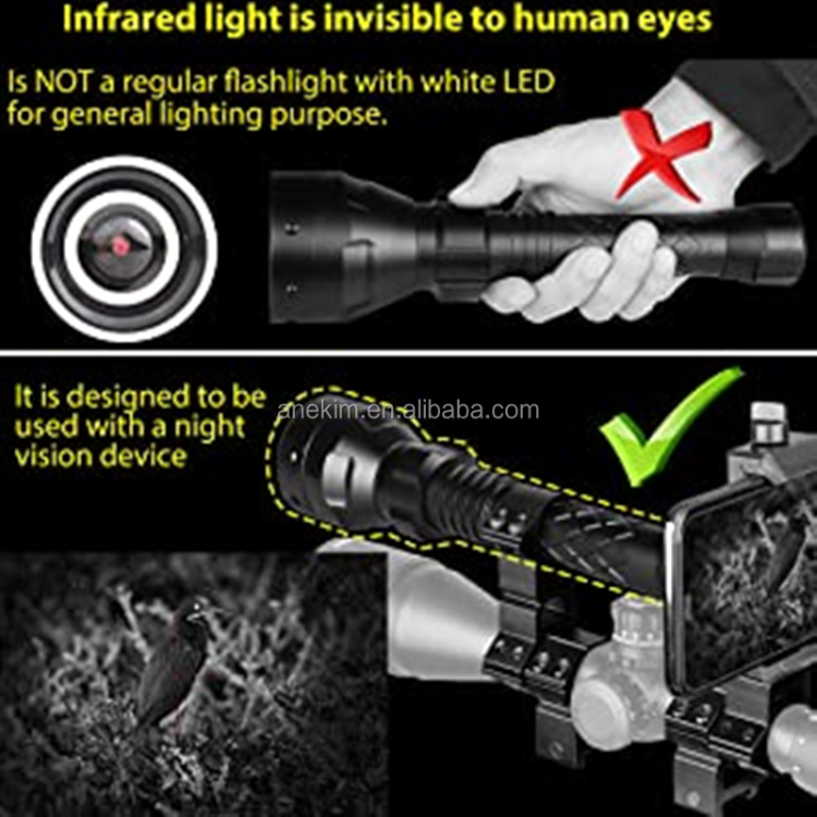 Buy China Wholesale Zoom Infrared Illuminator 940nm Torch For Night ...