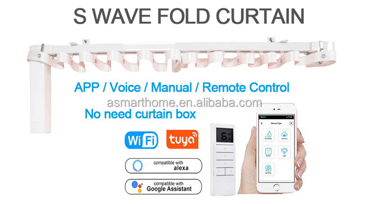 Buy Wholesale China Alexa Wifi Smart Tuya Remote Control S Wave Fold ...
