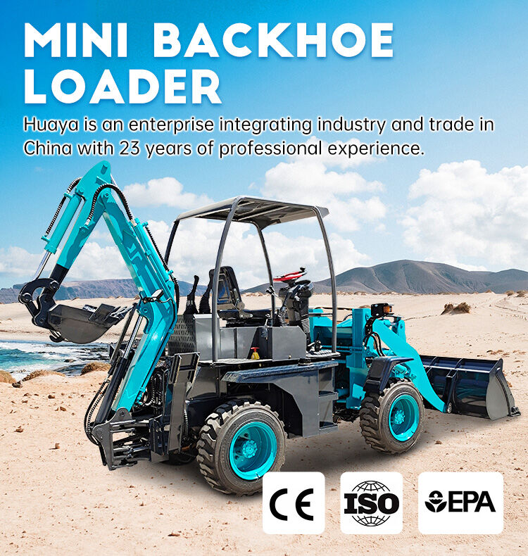 Factory Price Backhoe Excavator Loader 4x4 Multipurpose Mini Backhoe ...
