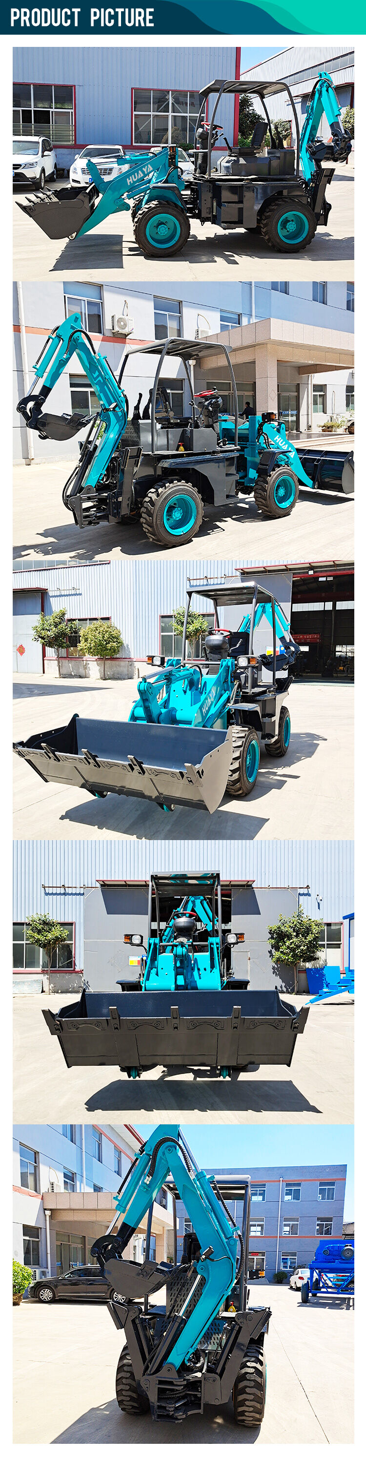Factory Price Backhoe Excavator Loader 4x4 Multipurpose Mini Backhoe Loader Excavator - Buy ...