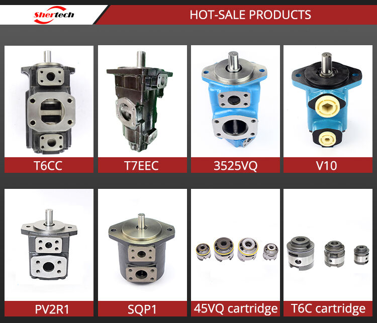 Buy Wholesale China Parker Denison Hydraulic Vane Pump Supplier T6c ...