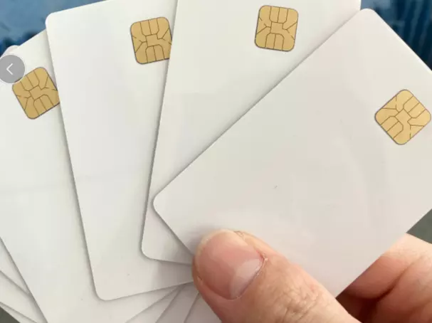 0.76mm Printable White Blank Credit Card Size 100% Pure Polycarbonate ...