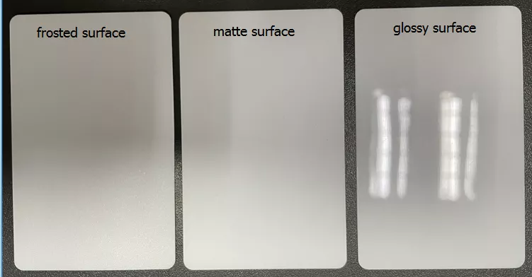 0.76mm Printable White Blank Credit Card Size 100% Pure Polycarbonate ...