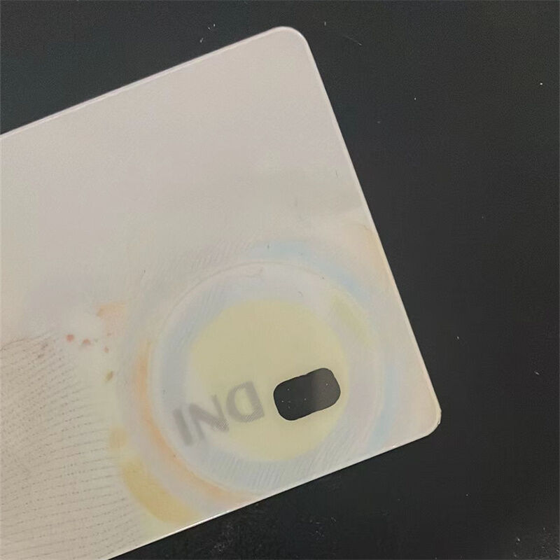 0.76mm Printable White Blank Credit Card Size 100% Pure Polycarbonate ...
