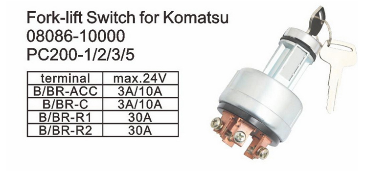 New Auto Parts Electric Starter Ignition Switch With Key - China ...