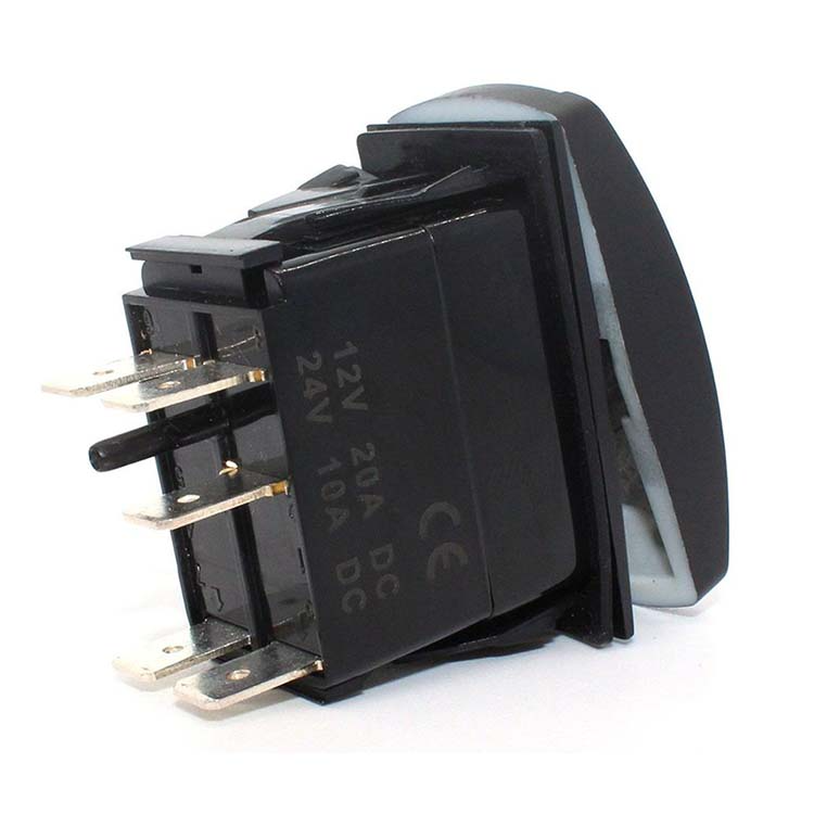 Buy Wholesale China Rocker Switch Car Boat Horn Rocker Switch 5pin ...