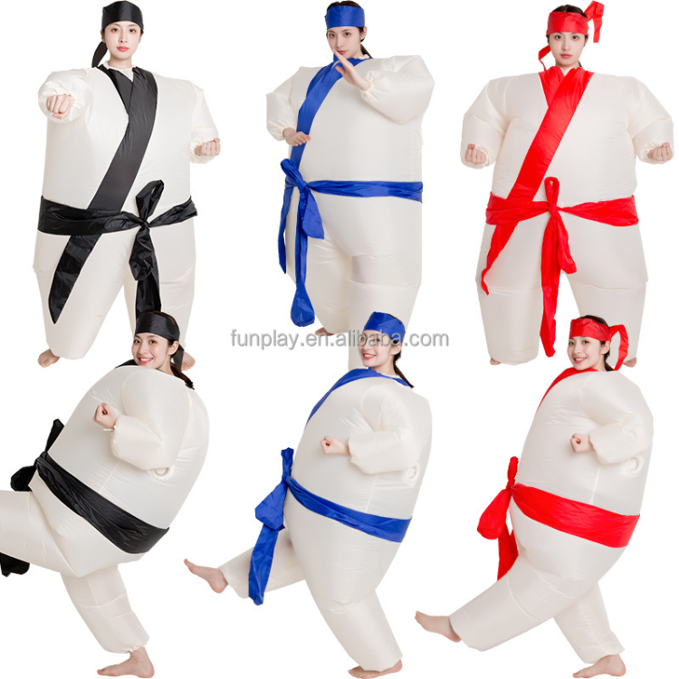 Halloween Costume Adult Inflatable Sumo Wrestler Custom Inflatable T ...