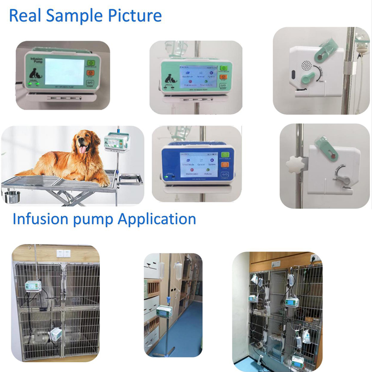 Touch Screen Cat Dog Injection Pump Veterinary Infusion Pump For Animal ...