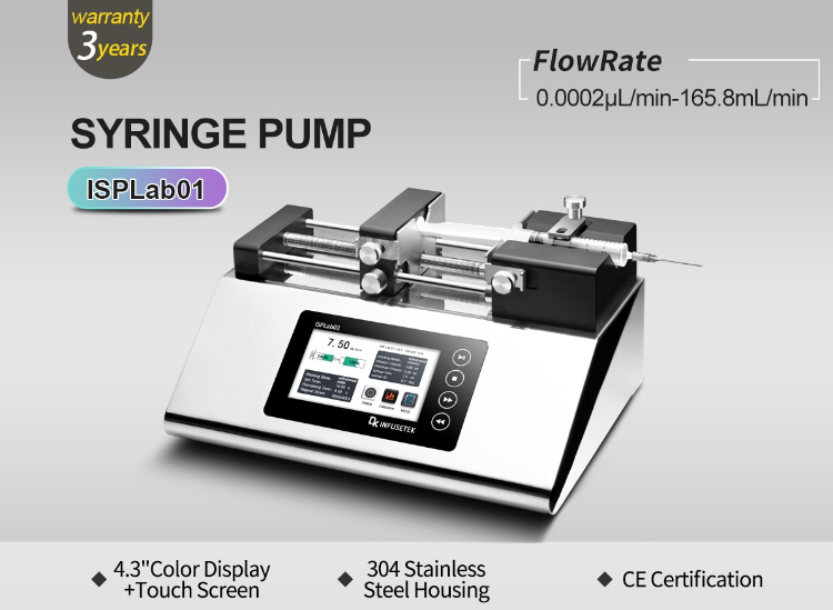 Bulk Buy China Wholesale Laboratory Syringe Infusion Pump High Precision Syringe Pump With ...