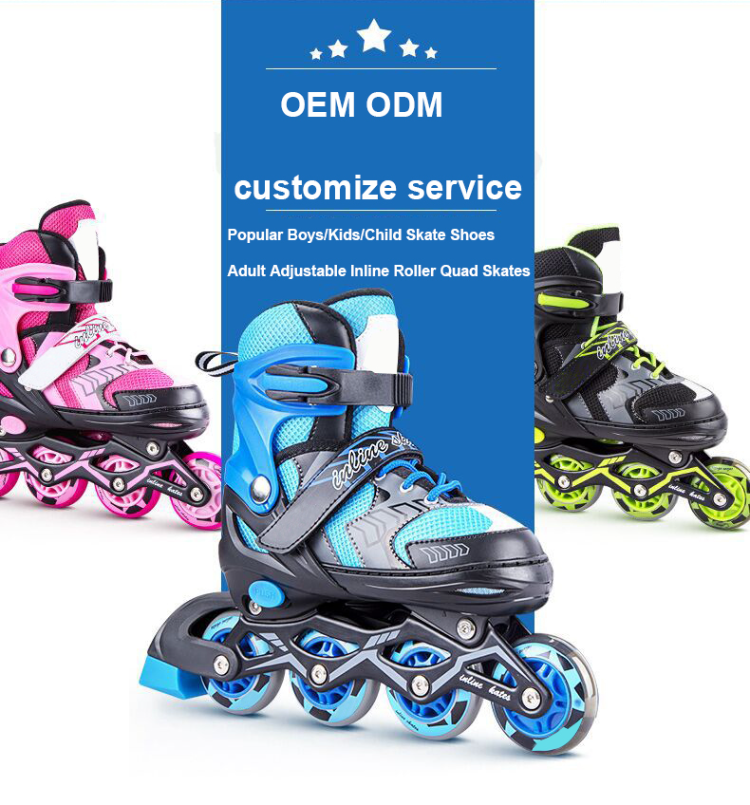 Adjustable Flashing Safe Rollers Skate Shoes High Quality Inline Skates ...