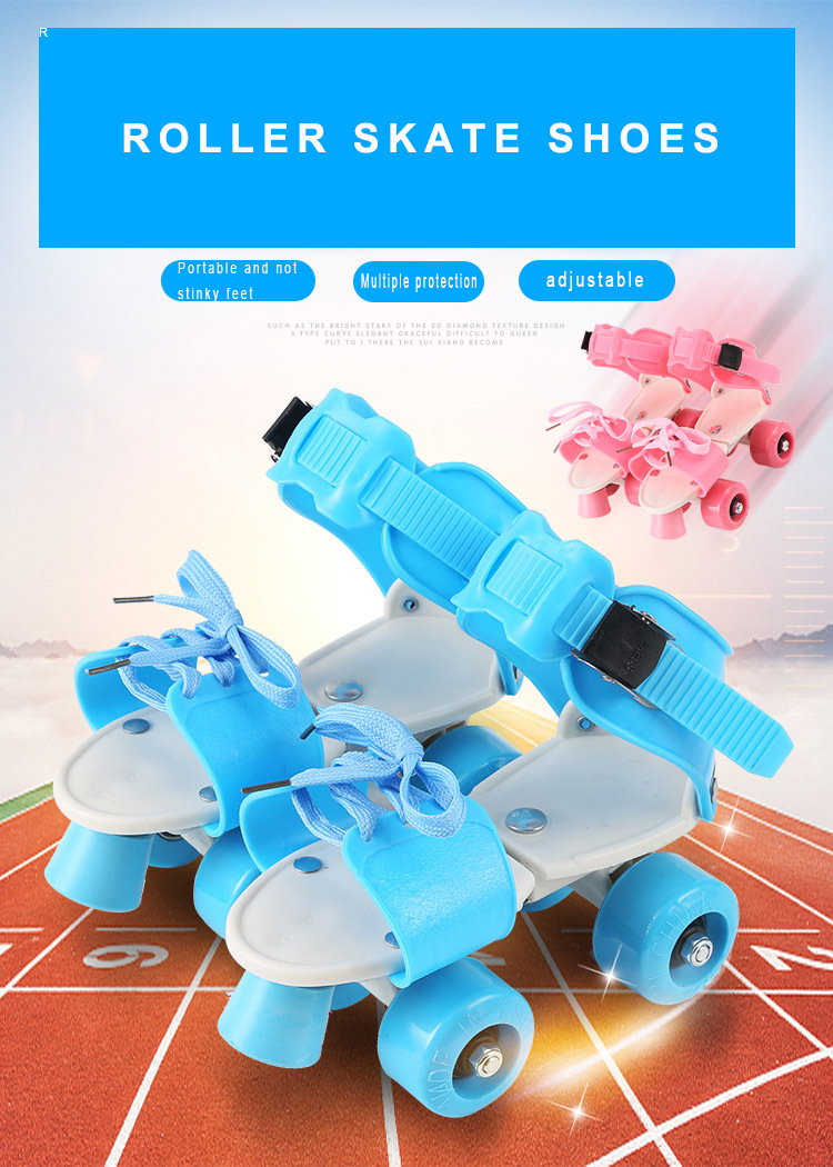 Inline Skating Roller Blading Four Wheel Skates Shoes For Adult Roller ...