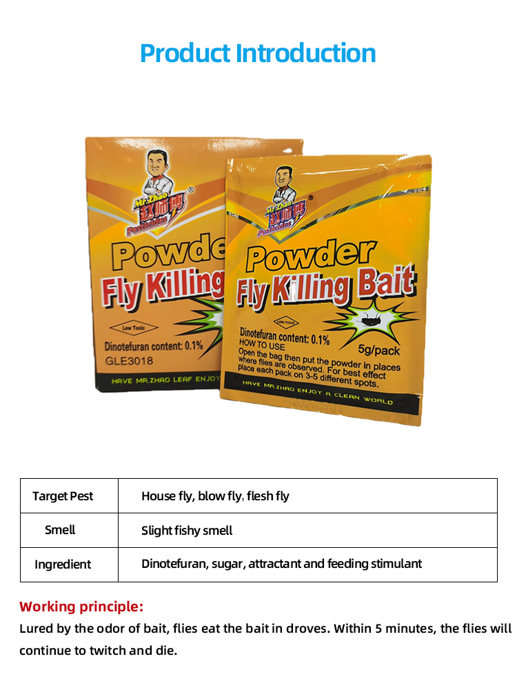 Buy Wholesale China Efficient Fly Pesticide Insecticide Powder Granular ...