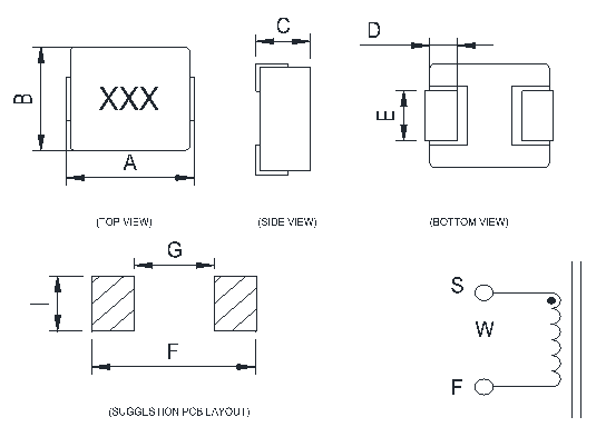 Buy Wholesale China High Power Molding Choke Inductor Smd Components ...