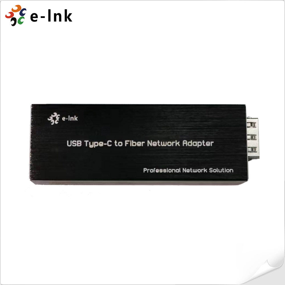 Mini Usb To Fiber Gigabit Ethernet Adapter Type-c Sfp Port Network Card ...