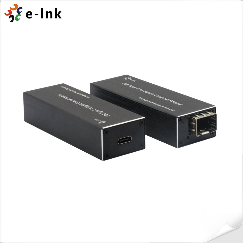 Mini Usb To Fiber Gigabit Ethernet Adapter Type-c Sfp Port Network Card ...