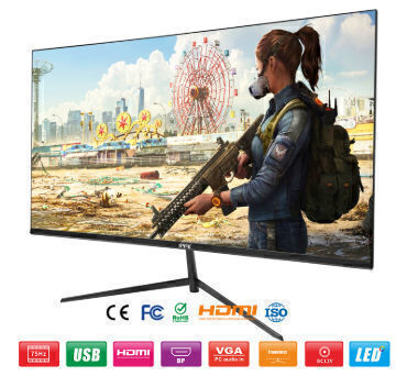 Buy Wholesale China Curved Flat Screen Led Monitor 23.8 Inch 27 Inch 32 ...
