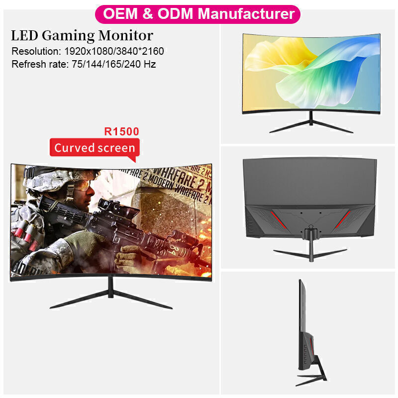 Flat Screen Led Monitor Wholesale Price 15 17 18.5 19 21.5 22 24 Inch ...