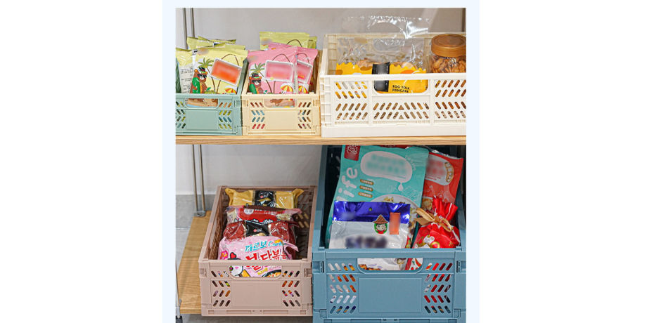 Cheap Detachable Plastic Baskets For Shelf Storage Organizing Durable ...