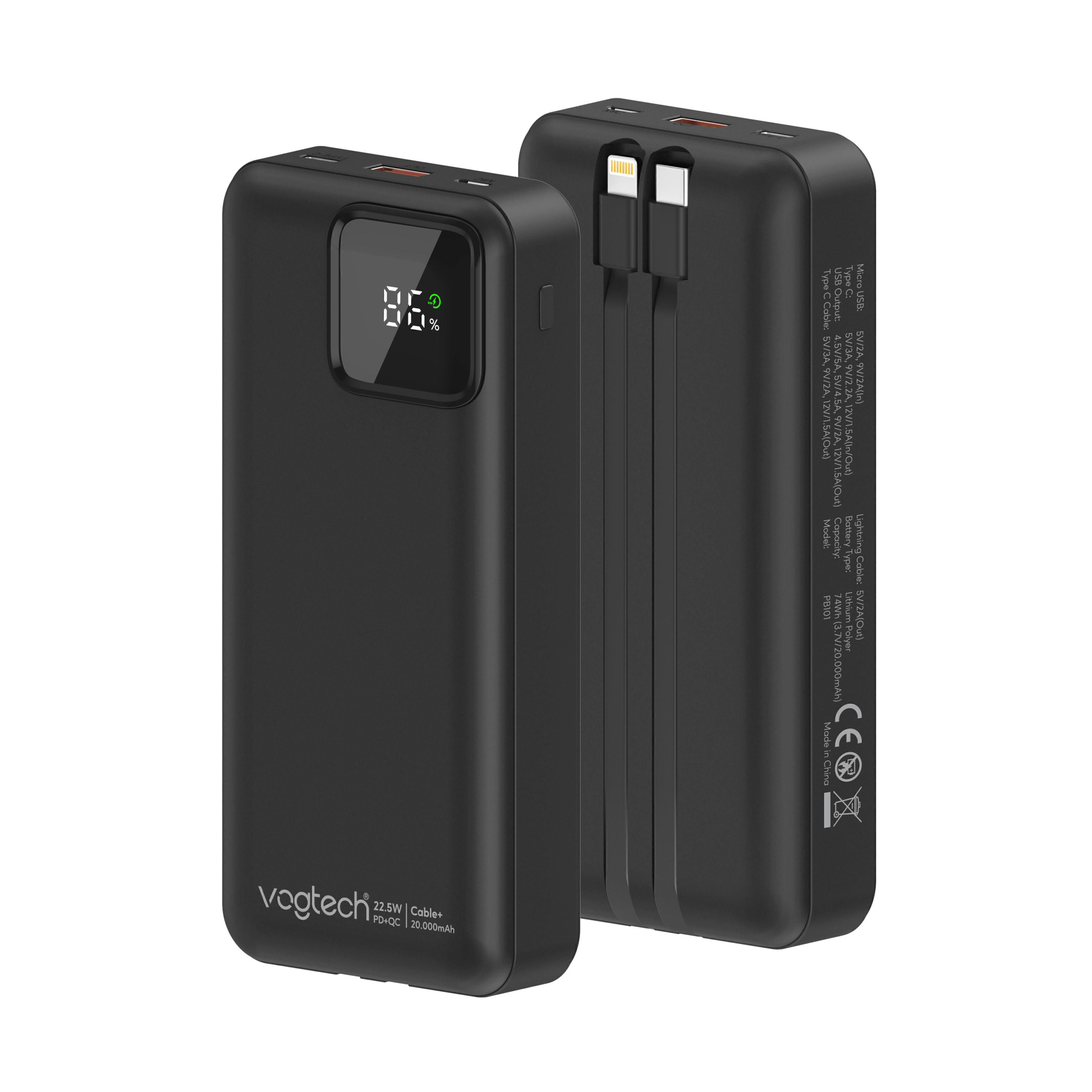 Buy Wholesale China V0 Fire-proof Power Bank 20000mah With Built-in ...