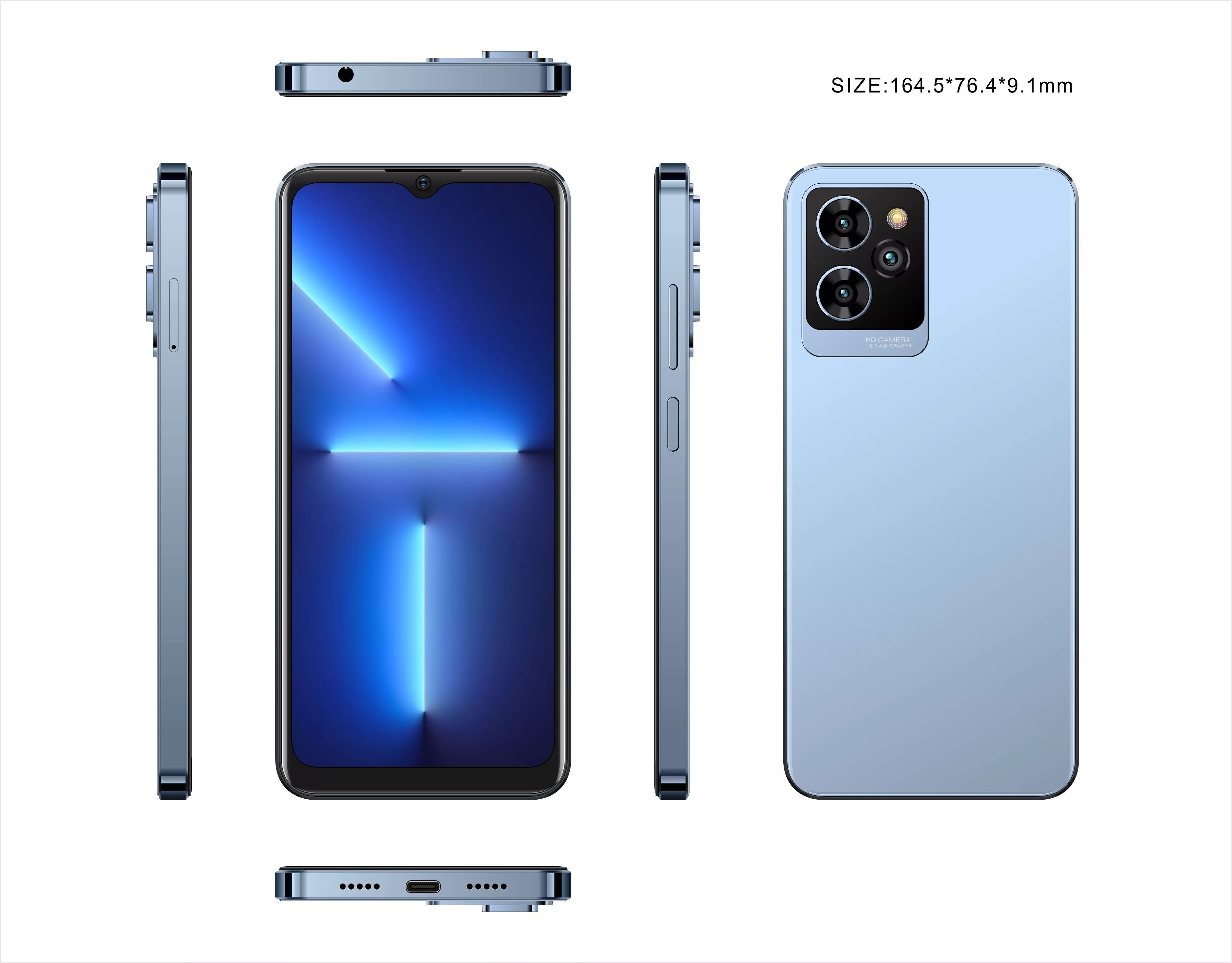 Buy Wholesale China Max 6.517inchg 5g Android 12 Phone Cellphone Mobile ...