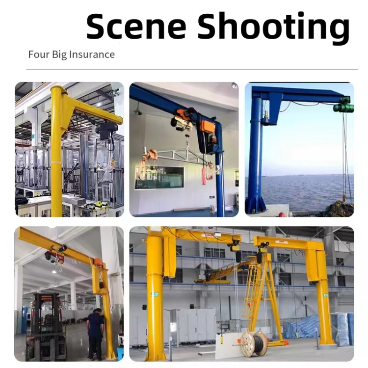 Electric Mini Lifting Small Single Arm Crane 2 3 5 Ton 500kg 250kg ...