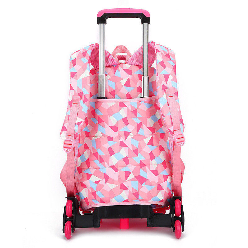 Factory Printed Trolley Schoolbag Primary Child School Backpacks With ...