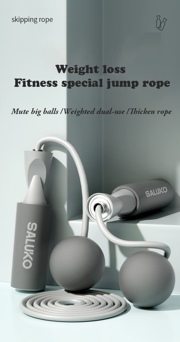 Hot Selling Pp Double Bearing Cordless Custom Skipping Jump Rope With ...