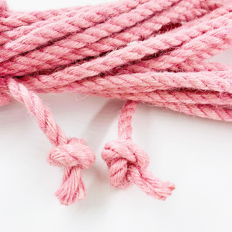 Buy Wholesale China Aosika Customize 6mm Natural Colored 10m Jute Rope ...