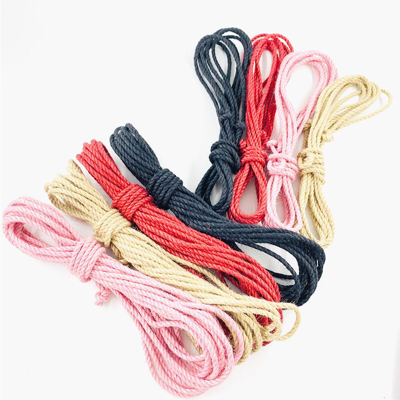 Buy Wholesale China Aosika Customize 6mm Natural Colored 10m Jute Rope ...