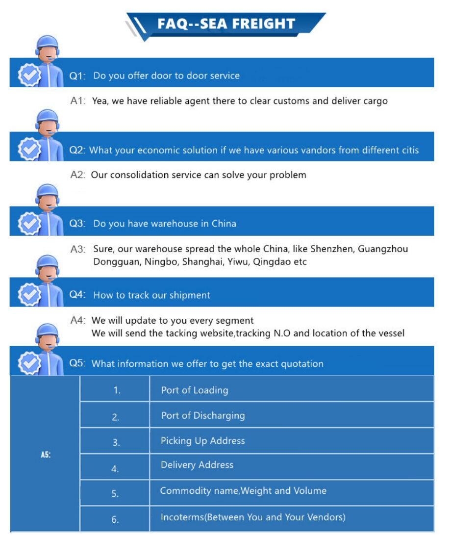 Bulk Buy China Wholesale Highly Rated Shipping Agency Ocean Cargo By ...