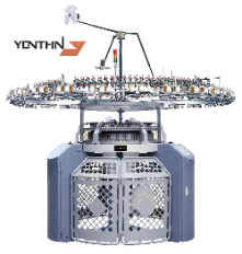 Open Width Terry Thread Fleece Double Jersey Circular Knitting Machine ...