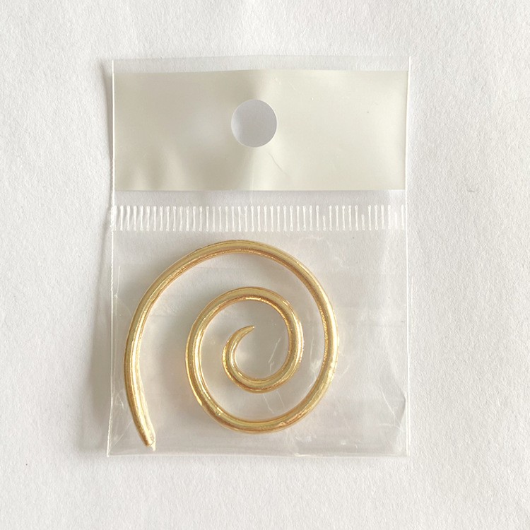 Buy Wholesale China Spiral Cable Knitting Needle Shawl Pins Curved ...