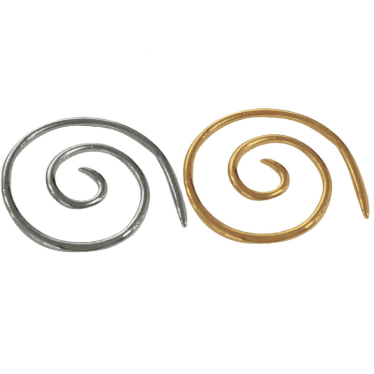 Buy Wholesale China Spiral Cable Knitting Needle Shawl Pins Curved ...