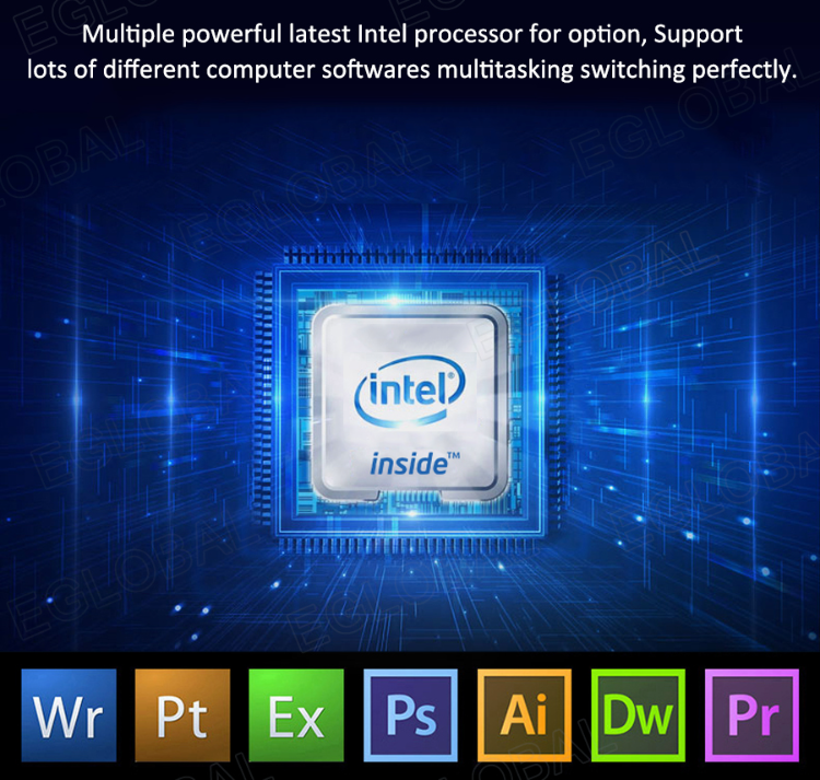 Fanless Small Computer Core I5 8250u Dual Lan 8 Usb Barebone Desktop ...