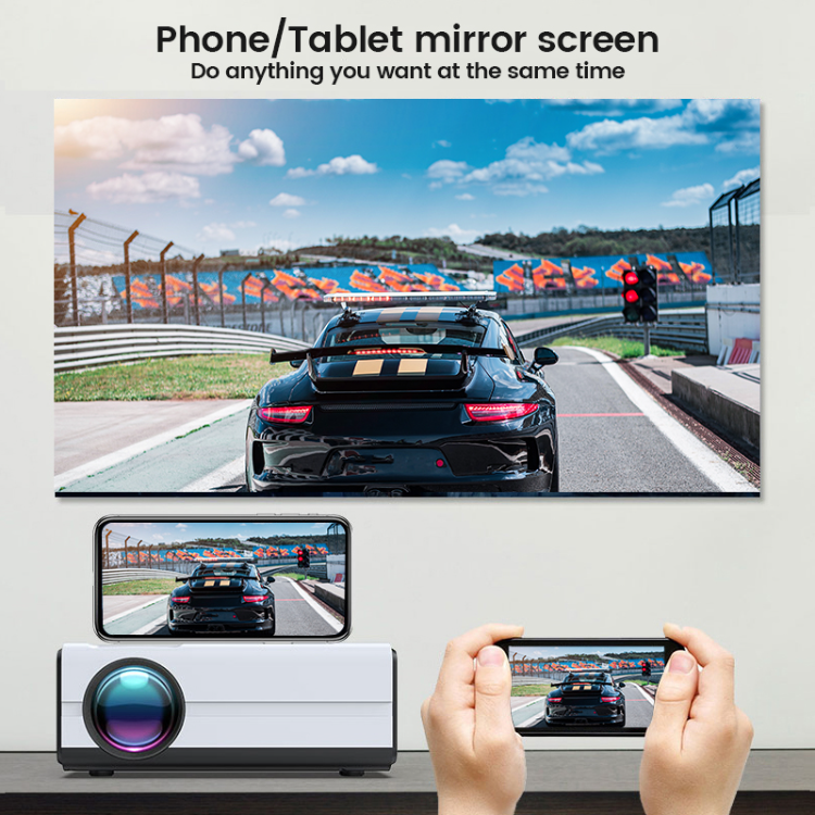 Buy Wholesale China 4k Led Projector Android 9.0 Dual Wifi Support ...