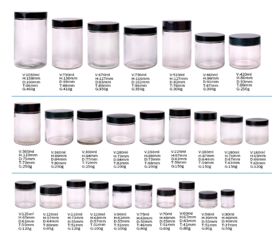 Buy Wholesale China Clear Glass Honey Jars Food Container With Wooden ...