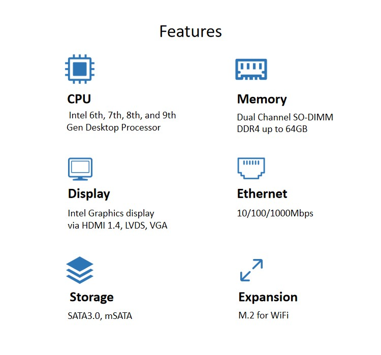 Maxtang Intel 6th, 7th, 8th, And 9th Gen Processor Based Mini Itx Motherboard With H310c Chipset ...