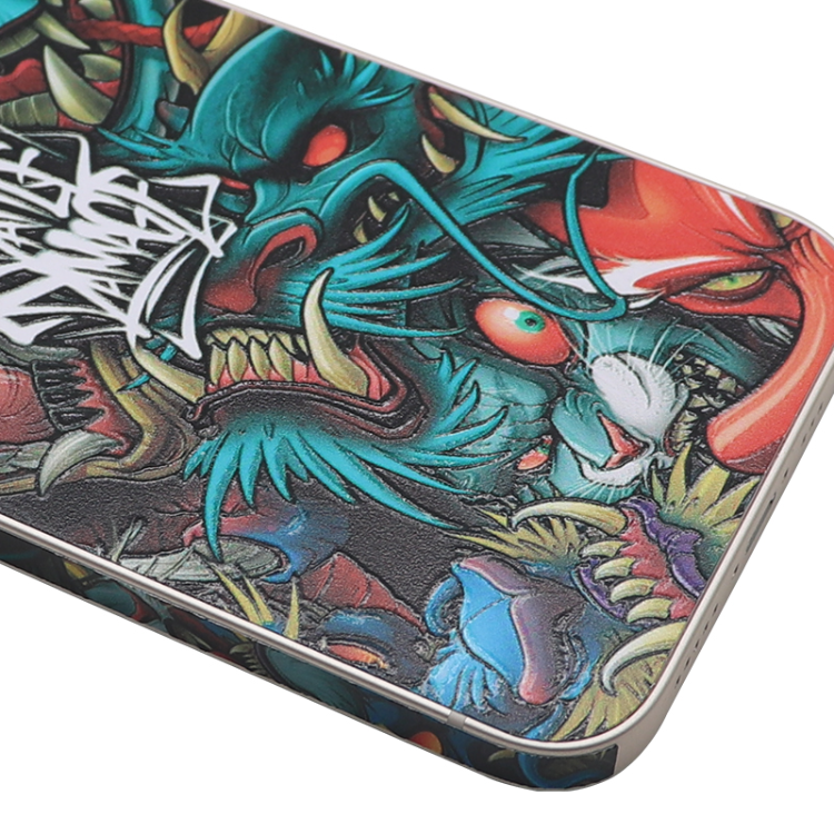 3d Relief Embossed Mobile Back Cover Raw Material For Smartphone Mobile ...