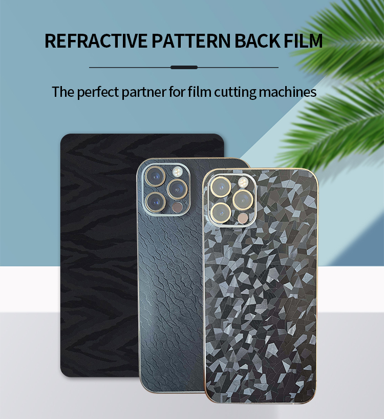 3d Relief Embossed Mobile Back Cover Raw Material For Smartphone Mobile ...