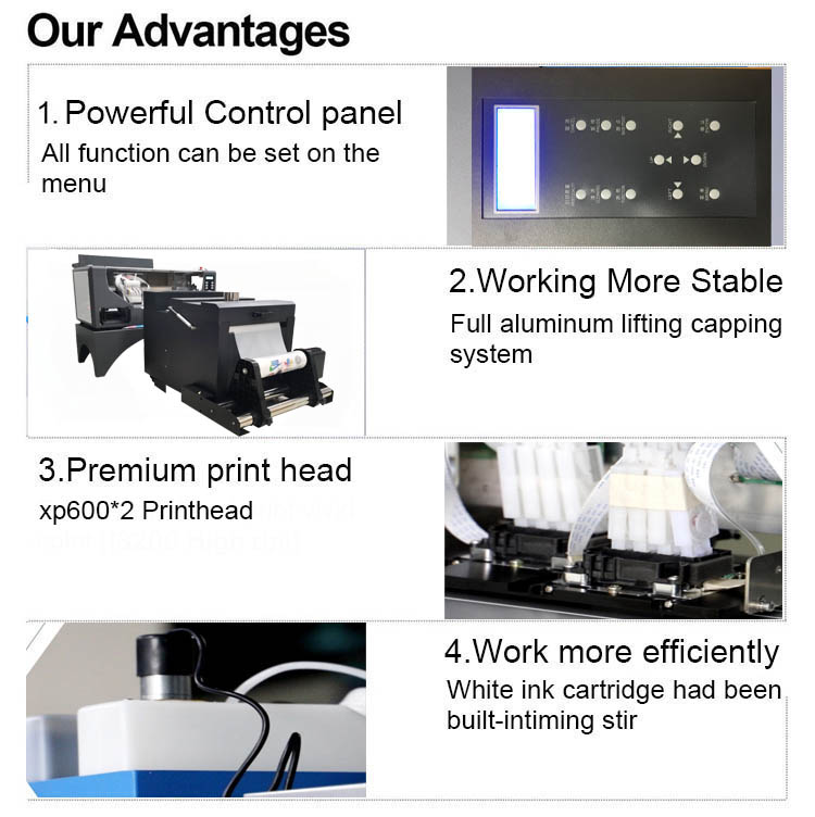 Buy Wholesale China New 6 Colors Small Dtf Printer A3 30cm Dtf Pet Film ...