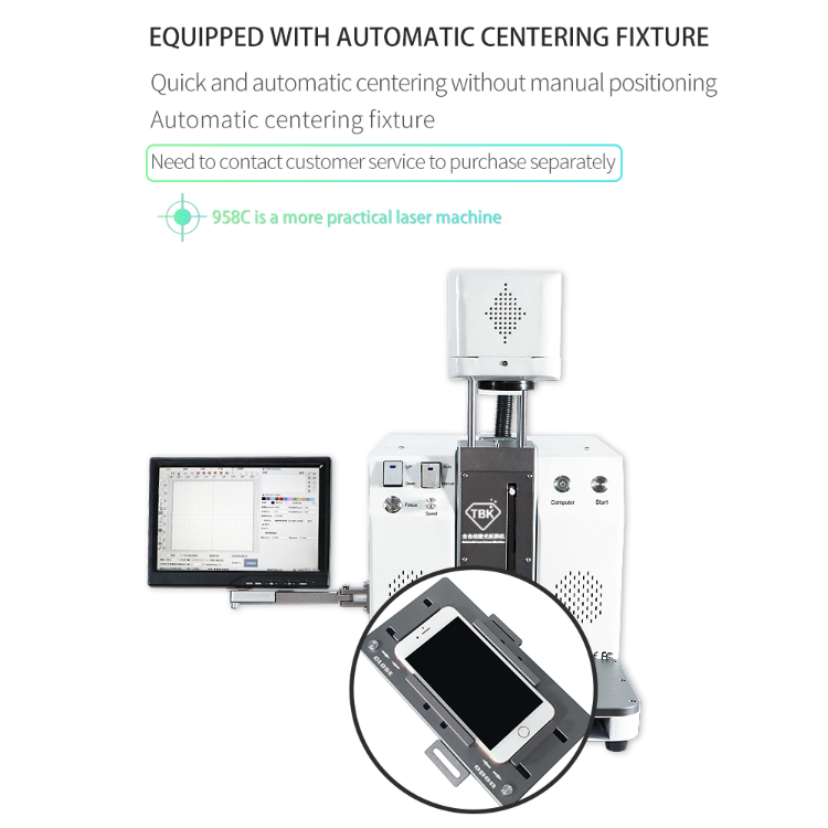 Factory Tbk 958c Tbk-958c Tbk958c Laser Marking Machine For Iphone Back ...