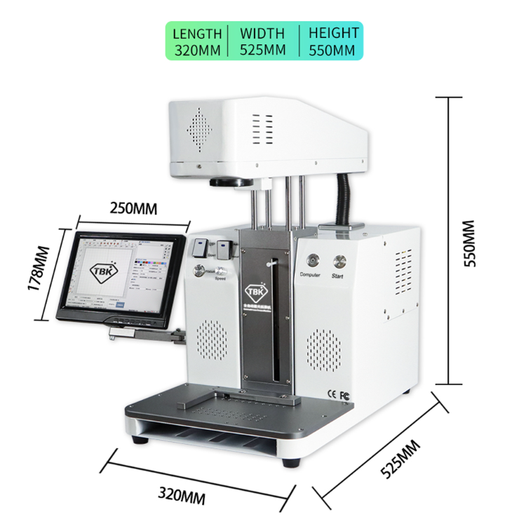 Factory Tbk 958c Tbk-958c Tbk958c Laser Marking Machine For Iphone Back ...