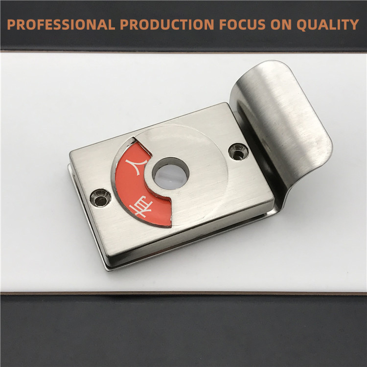 Buy Wholesale China Stainless Steel Latch Door Lock Indicator Bathroom ...