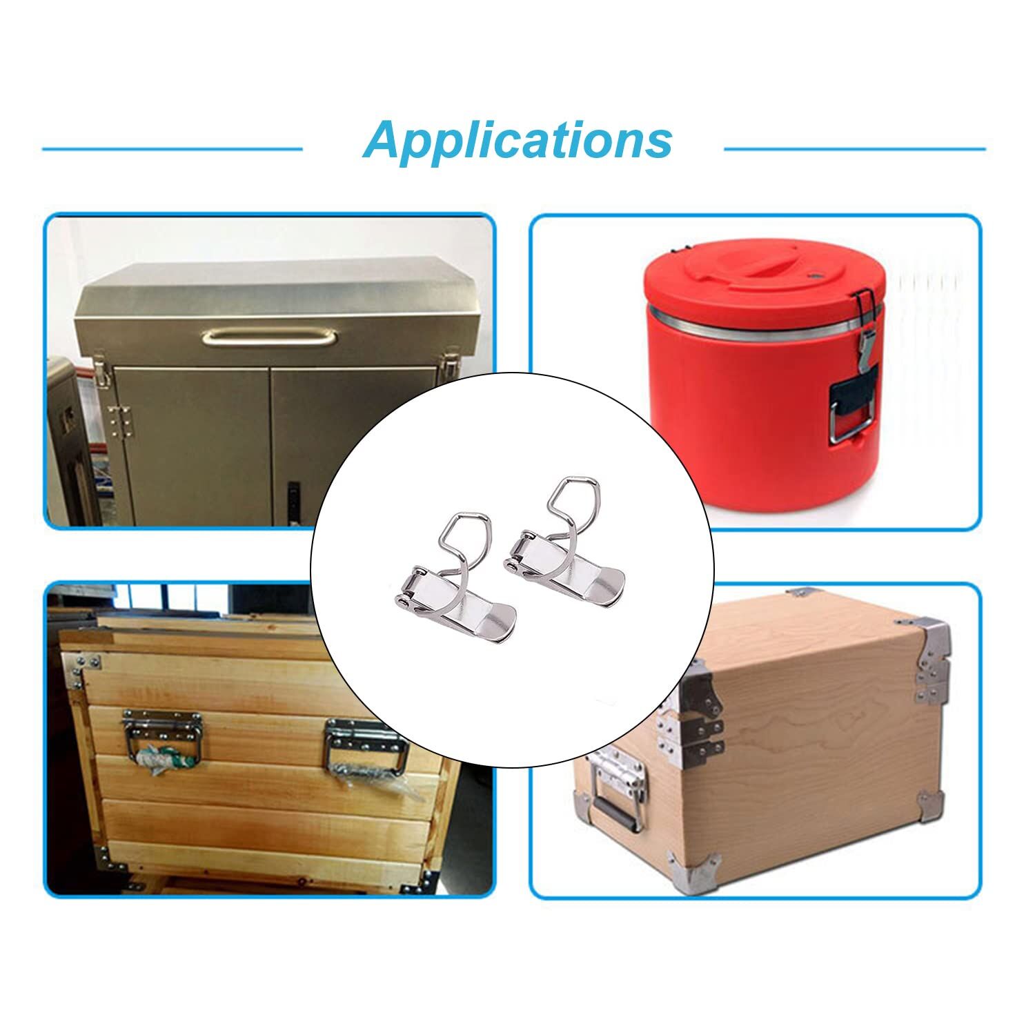 Buy Wholesale China Spring Loaded Locks Hasps 304 Stainless Steel ...